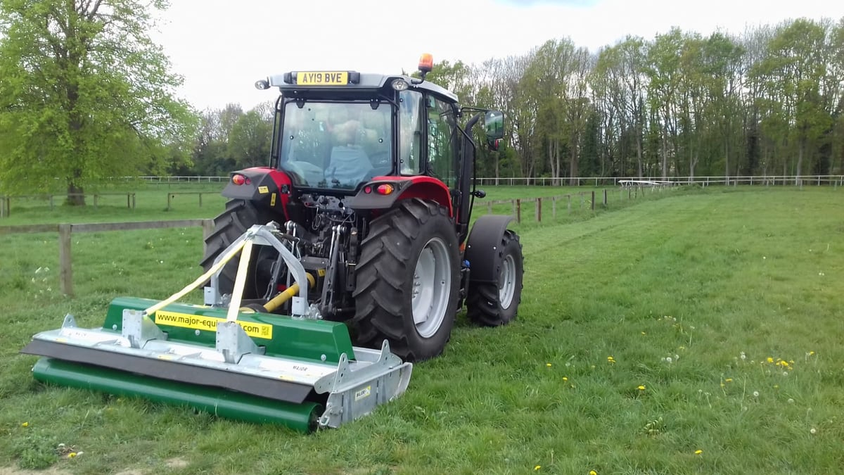 Efficient Crop Topping Shredder | Heavy Duty Performance | Major Equipment